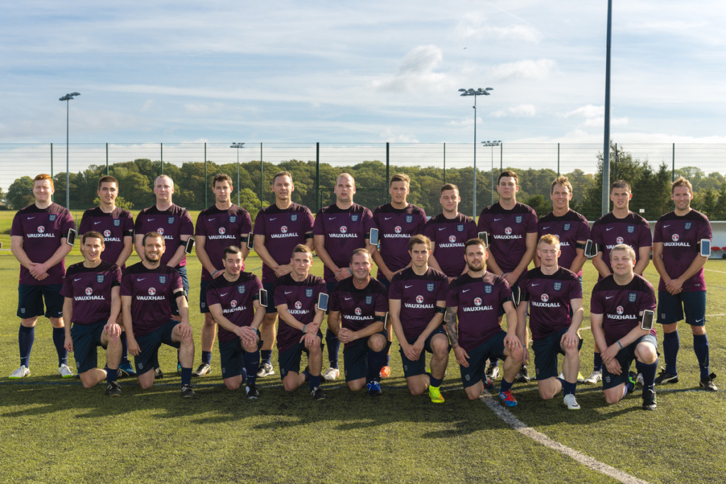 RAF football team win ‘Train Like England’ experience with Samsung ...