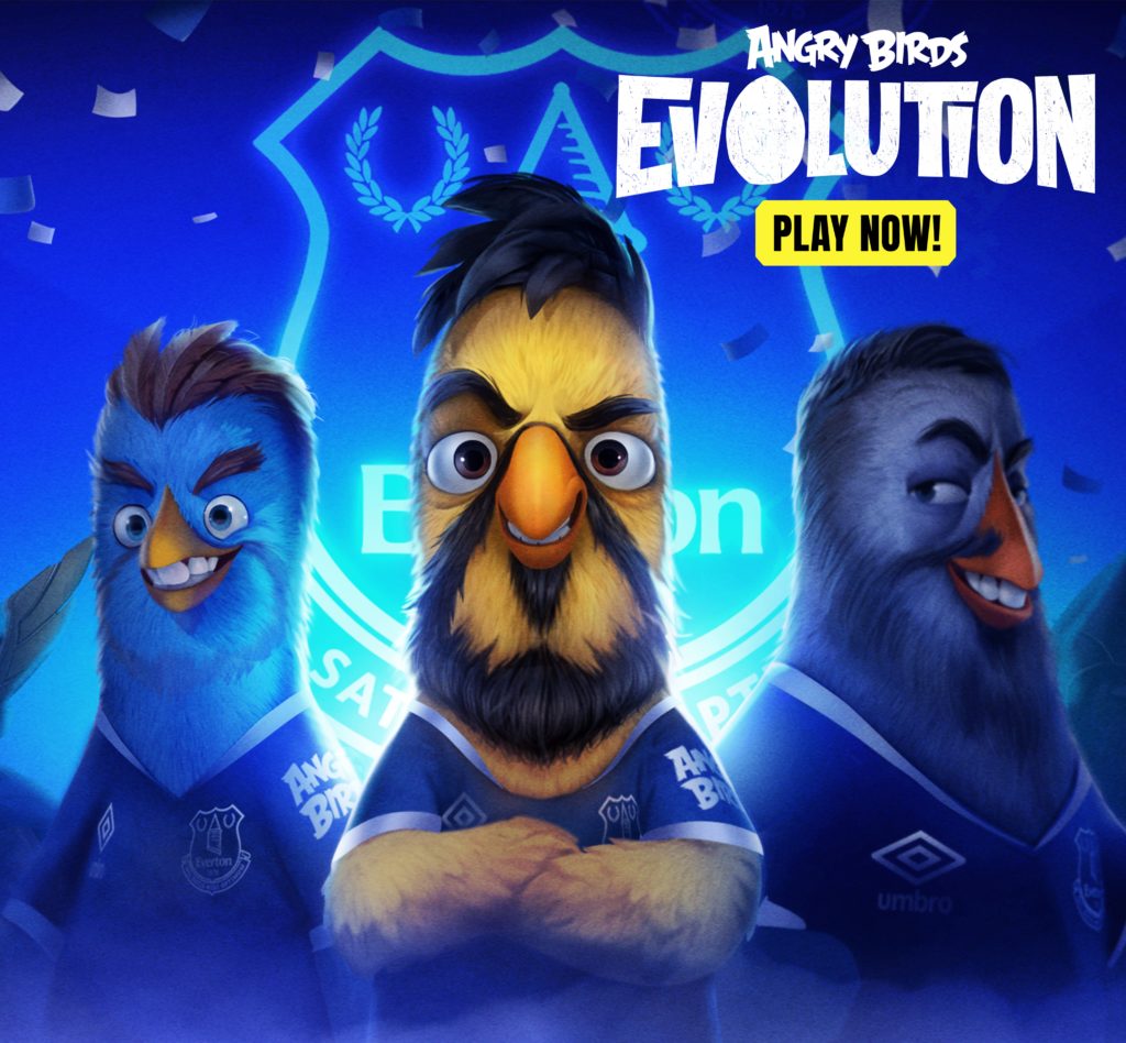 Angry Birds Evolution: Everton Integration – European Sponsorship ...