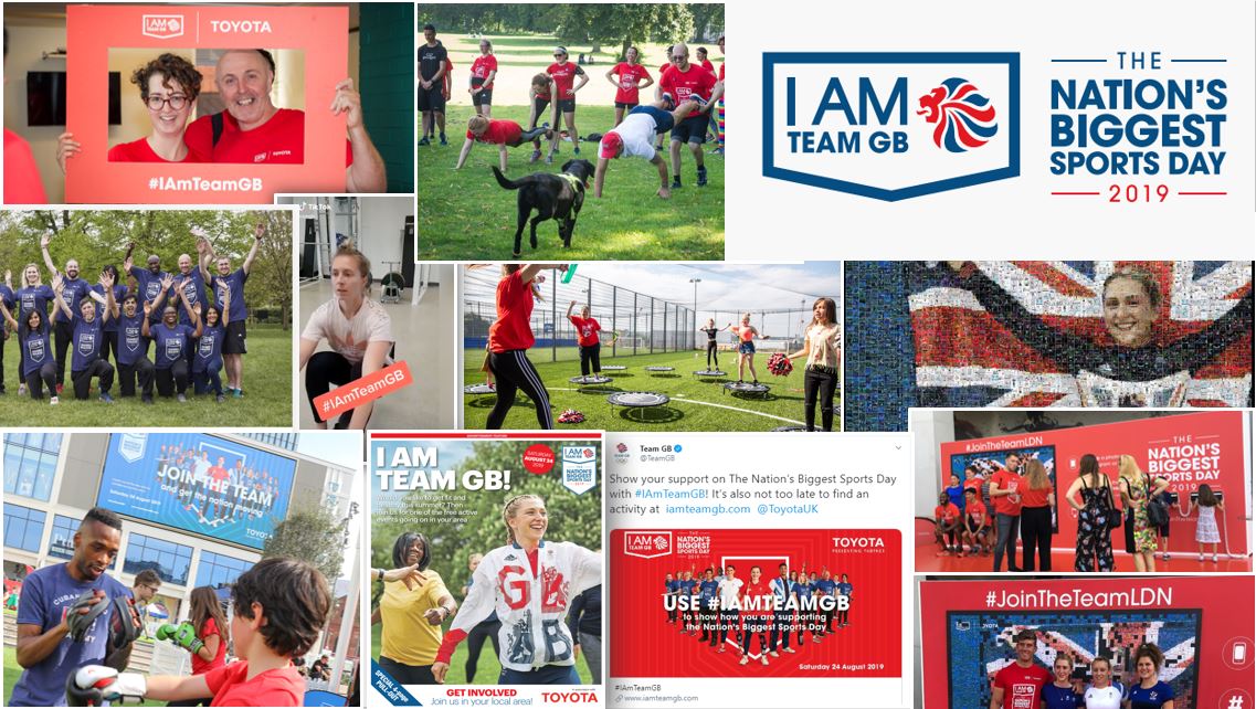 I Am Team GB – Nation’s Biggest Sports Day Presented by Toyota ...