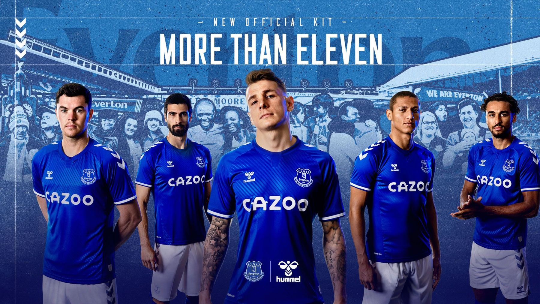Everton and Hummel reveal 2020/21 home kit – European Sponsorship ...