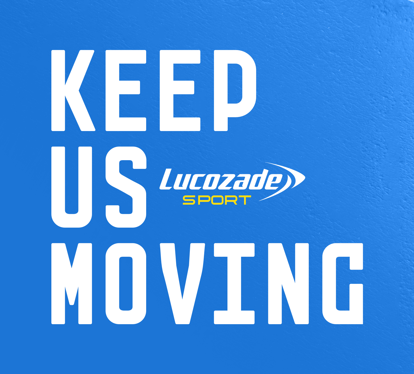 Lucozade Sport – The Keep Us Moving Initiative – European Sponsorship ...