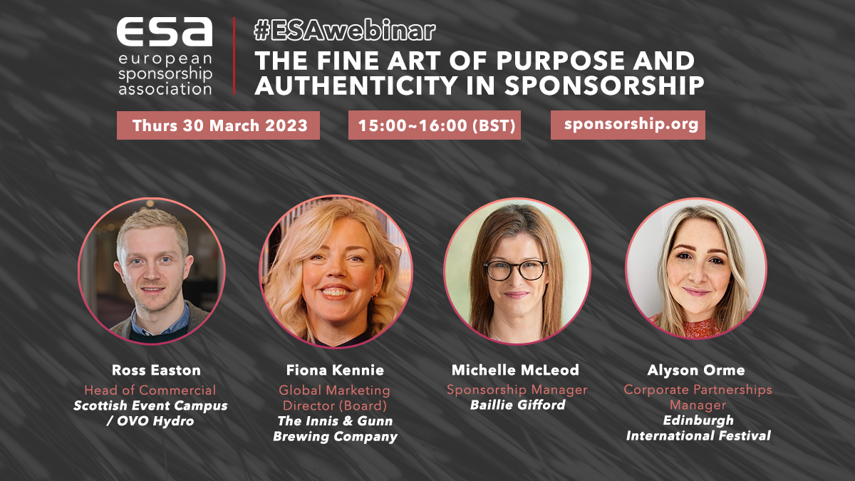 Sustainable Sponsorship – European Sponsorship Association
