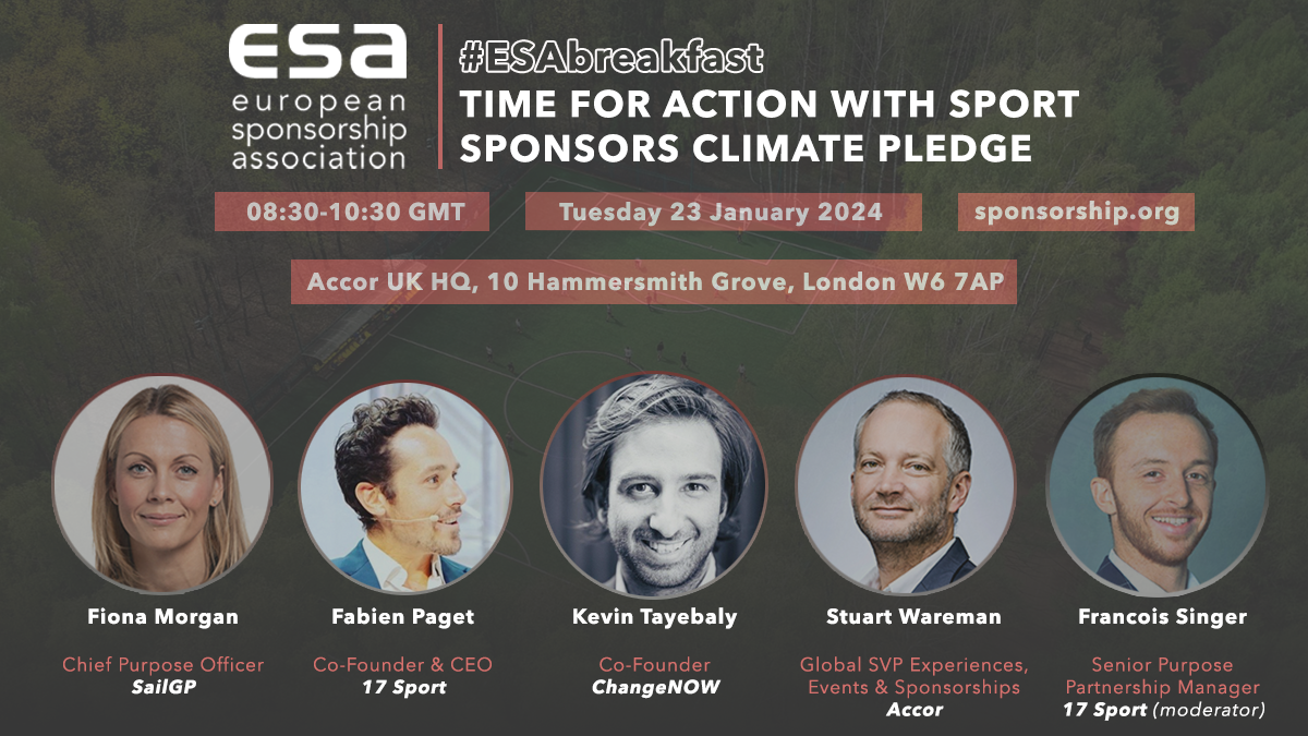 Sustainable Sponsorship – European Sponsorship Association