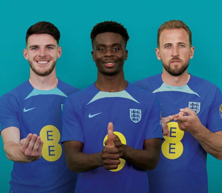 EE teams up with football stars in new campaign to help the nation ...