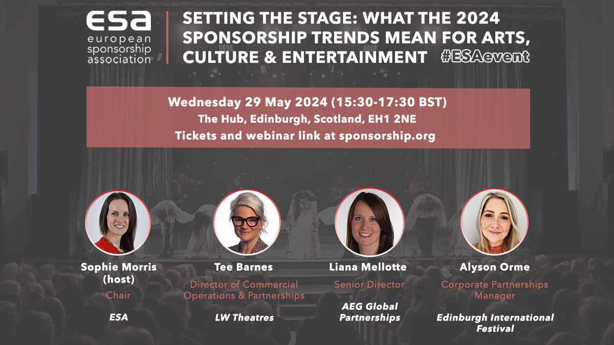 ESA Event – Setting The Stage: What the 2024 Sponsorship Trends Mean ...