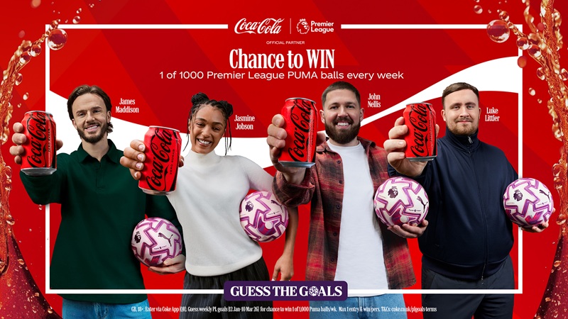 Coca-Cola bottles Premier League matchday anticipation with ‘Guess The ...